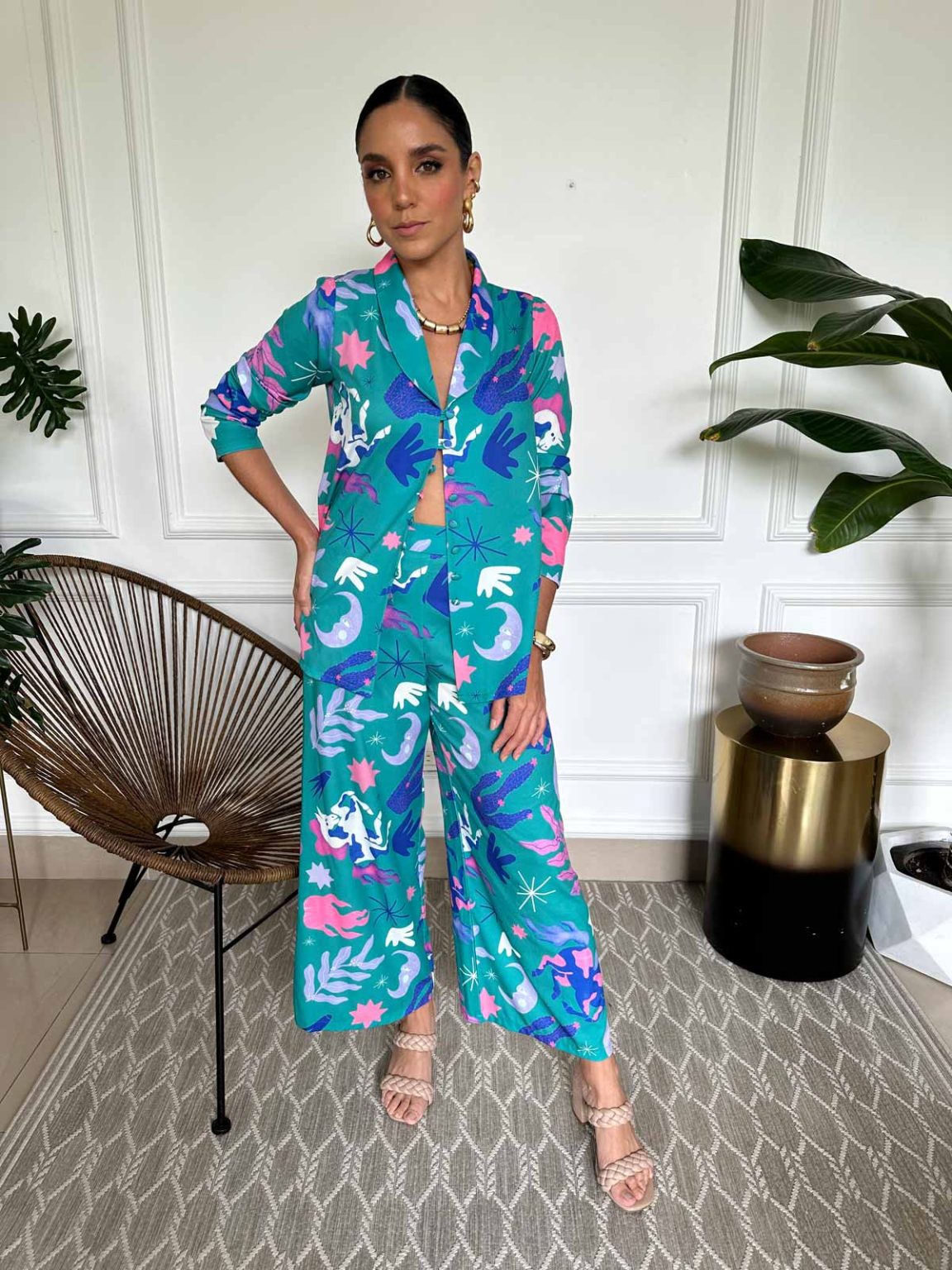 ARANA SET WILD SPIRITS PRINT - Landa Shop