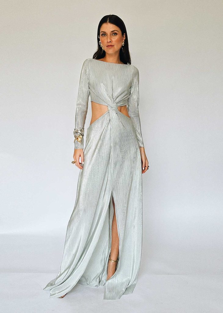 KIRA SILVER DRESS - Landa Shop